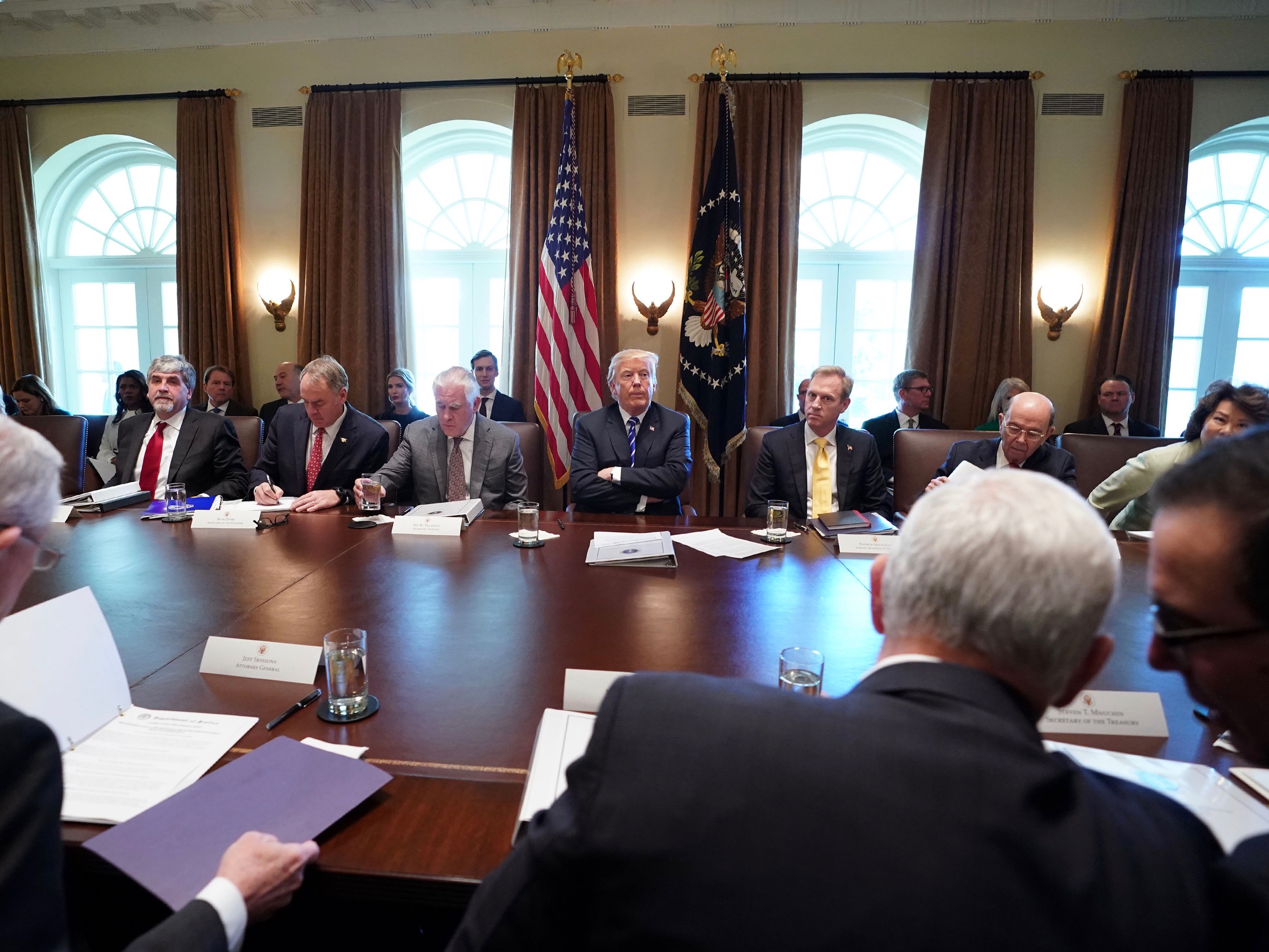 The Incredibly And Historically Unstable First Year Of Trump’s Cabinet ...